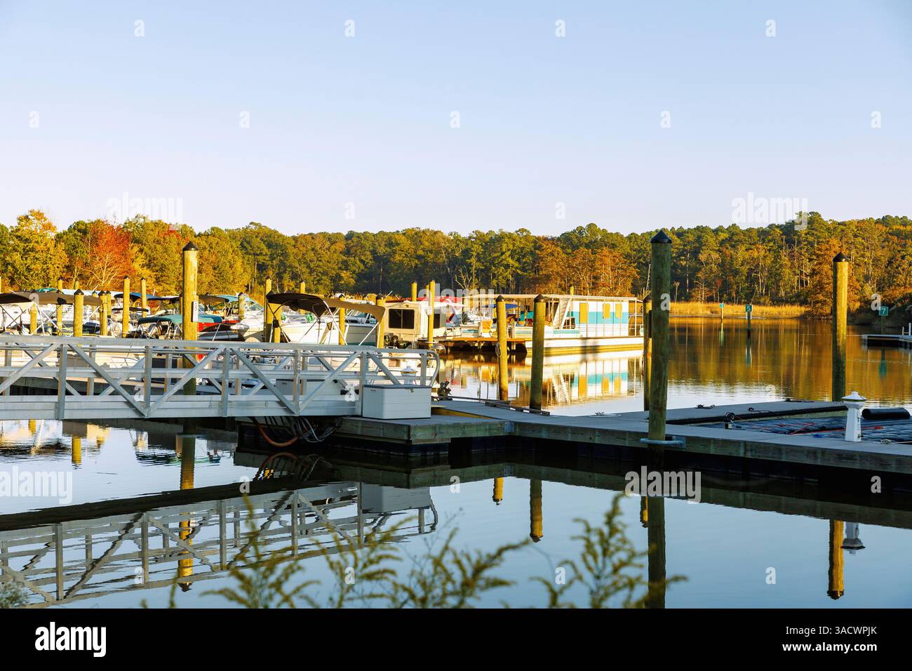 Jamestown Yacht Basin on the Black River in the Historic Triangle in ...