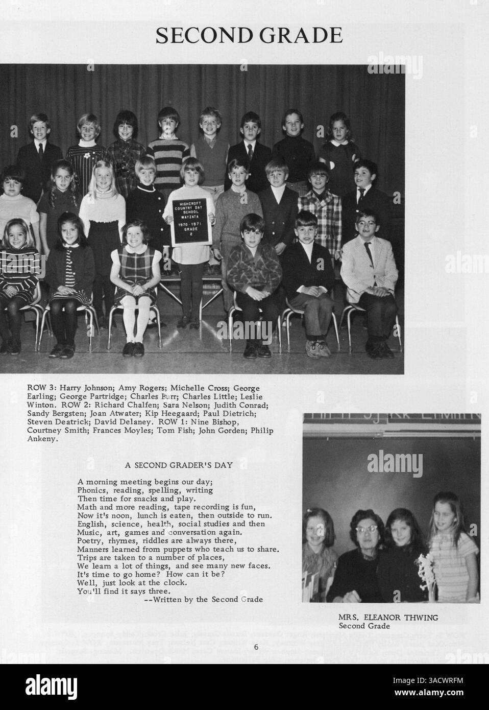 This 1971 yearbook, Kronos, from Highcroft Country Day School ...