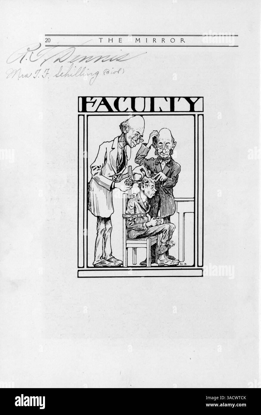 The 1923 edition of Roosevelt High School's yearbook, Mirror, documents ...