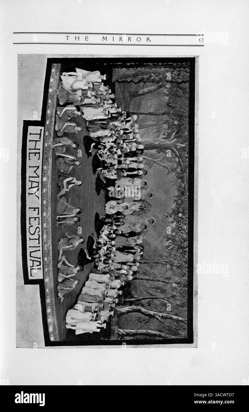 The 1923 edition of Roosevelt High School's yearbook, Mirror, documents ...