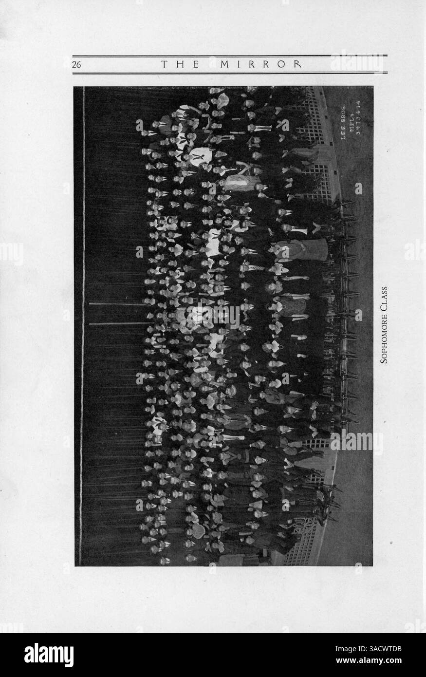 This 1923 edition of Roosevelt High School's yearbook, Mirror, captures ...