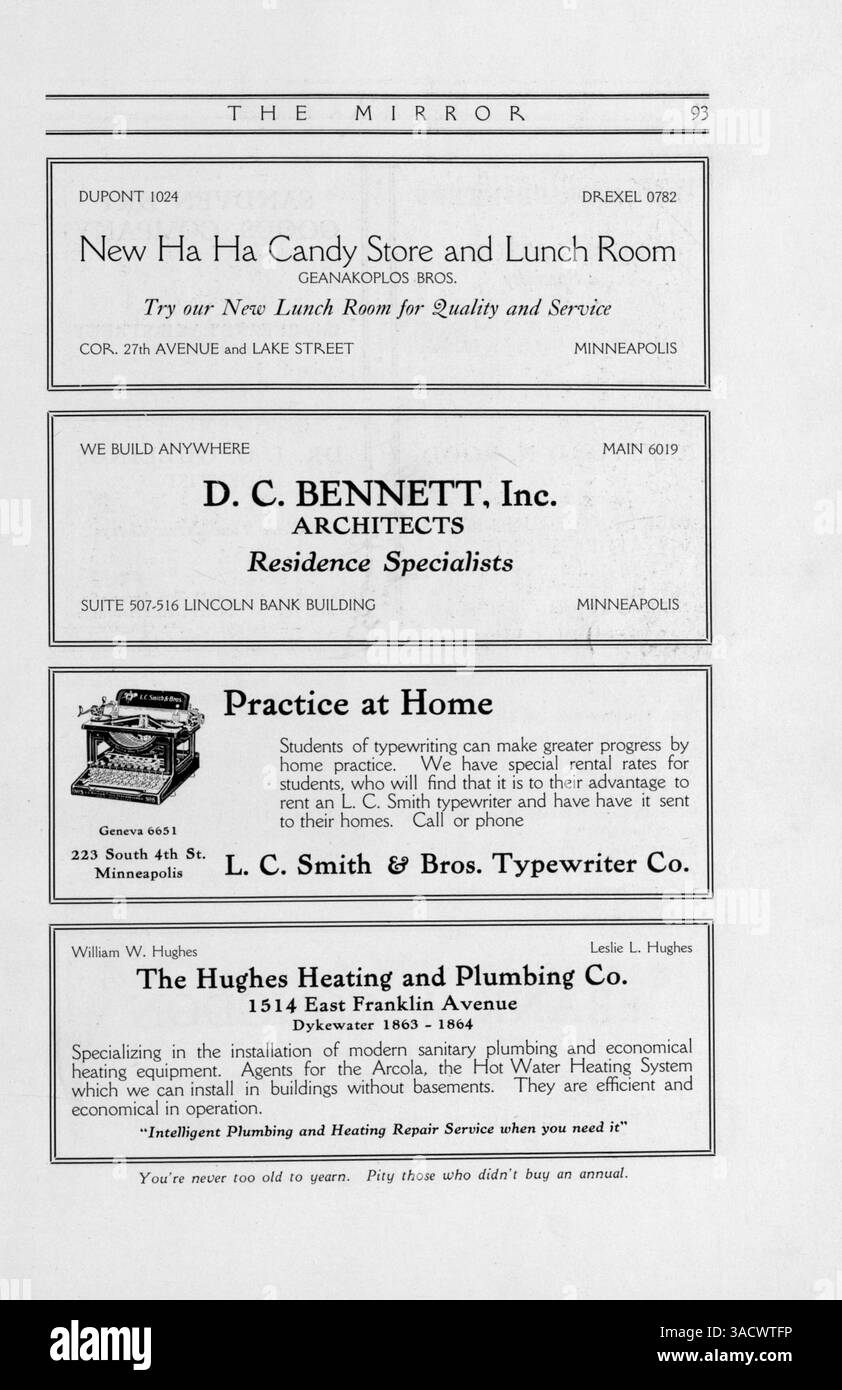 This 1923 edition of the Roosevelt High School yearbook, Mirror ...