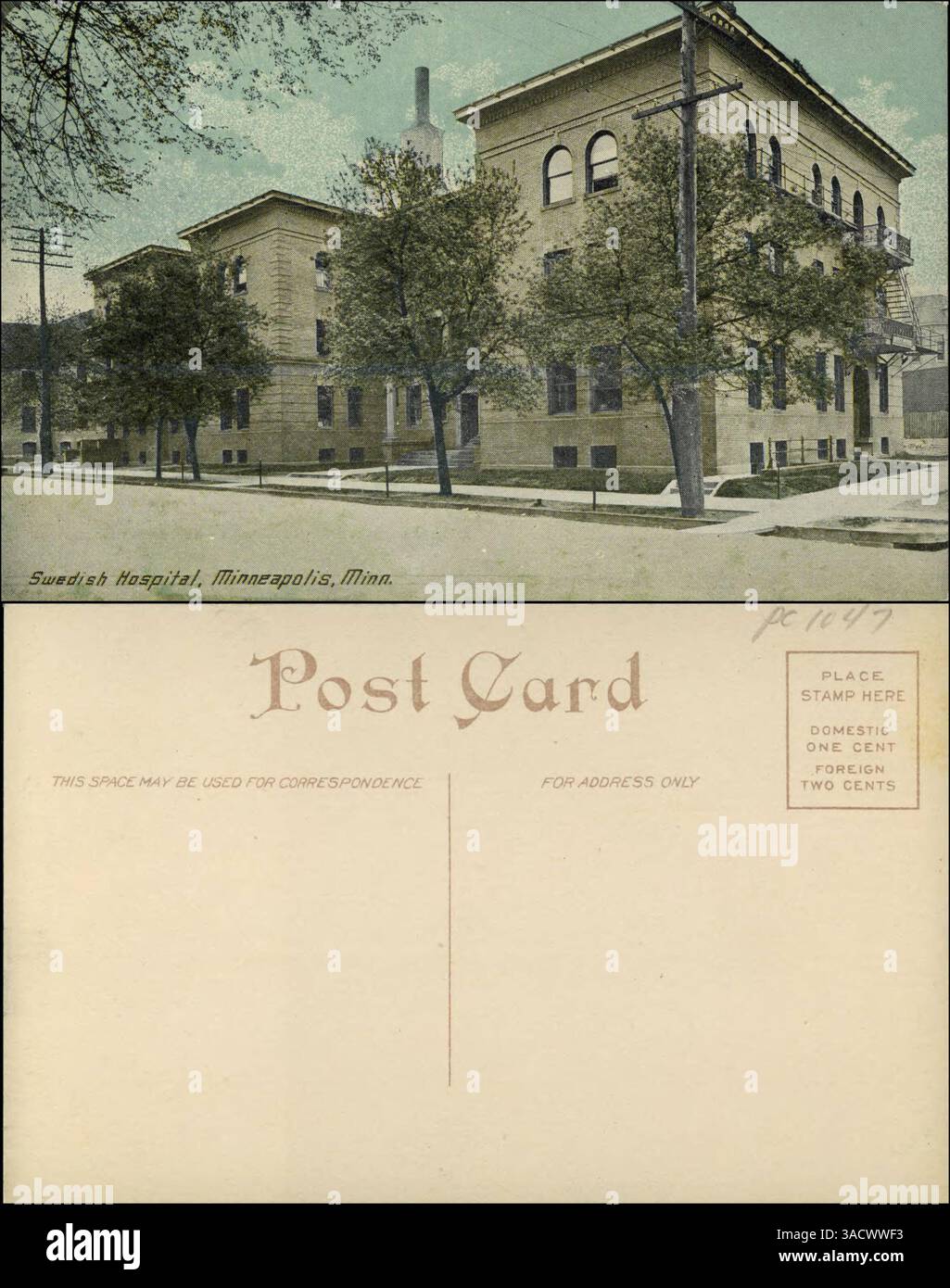 The exterior of swedish hospital in minneapolis is captured hi-res ...