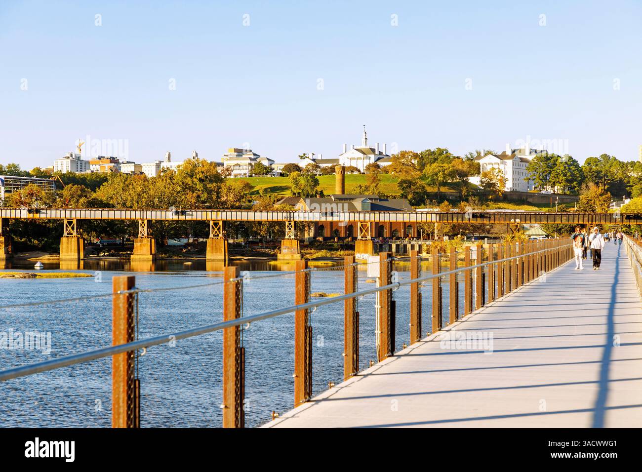 View from T. Tyler Potterfield Memorial Bridge (Brown's Island Dam Walk ...