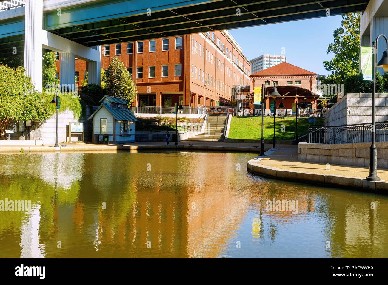 New Turning Basin on the Riverfront Canal Walk in Richmond, Virginia ...