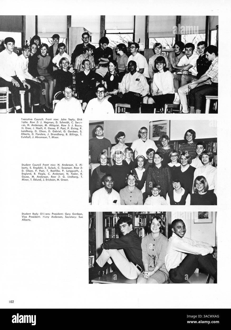The 1968 edition of the 'Antler' yearbook from Minnehaha Academy ...