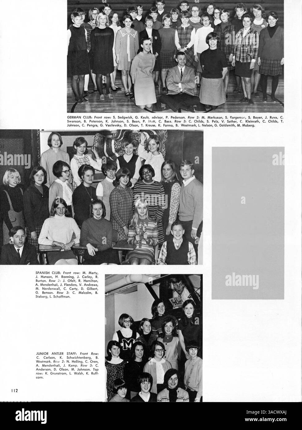 The 1968 edition of Minnehaha Academy's 'Antler' yearbook highlights ...