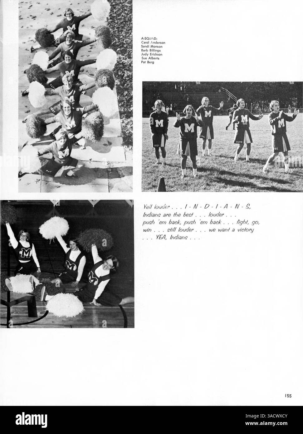 Highlighting major events of the 1967 1968 school year hi-res stock ...