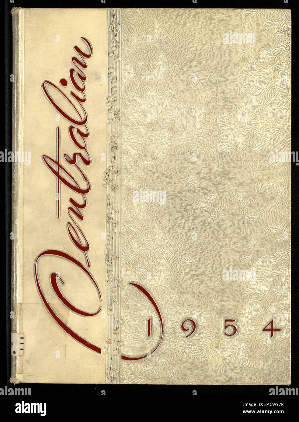 The 1954 Central High Yearbook, titled 'Centralian,' documents the ...