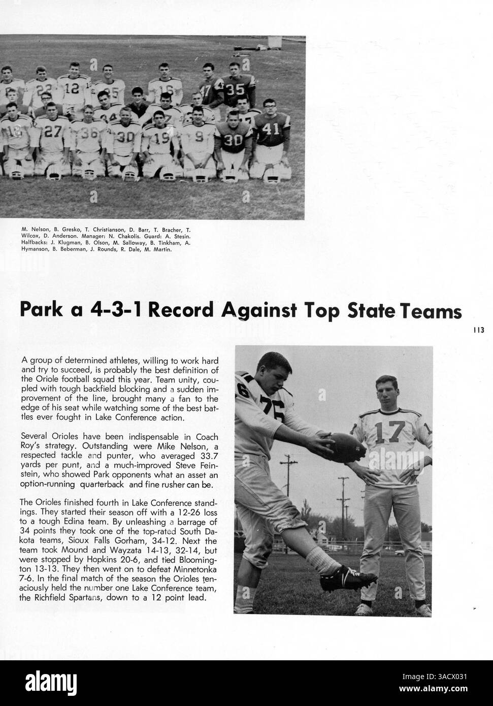 The 1964 'Echowan' yearbook documents students, teachers, athletics ...