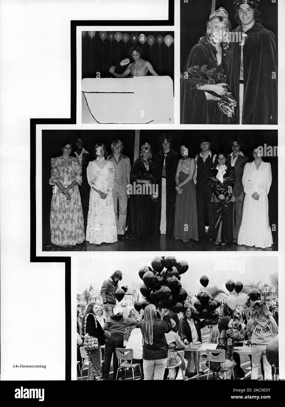 The 1977 South High Yearbook, Tiger, highlights the school year 1976 ...