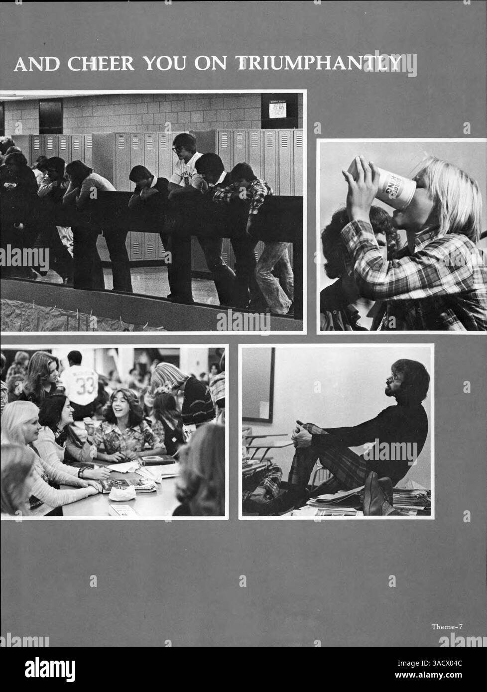 The 1977 Tiger Yearbook from South High School highlights students ...