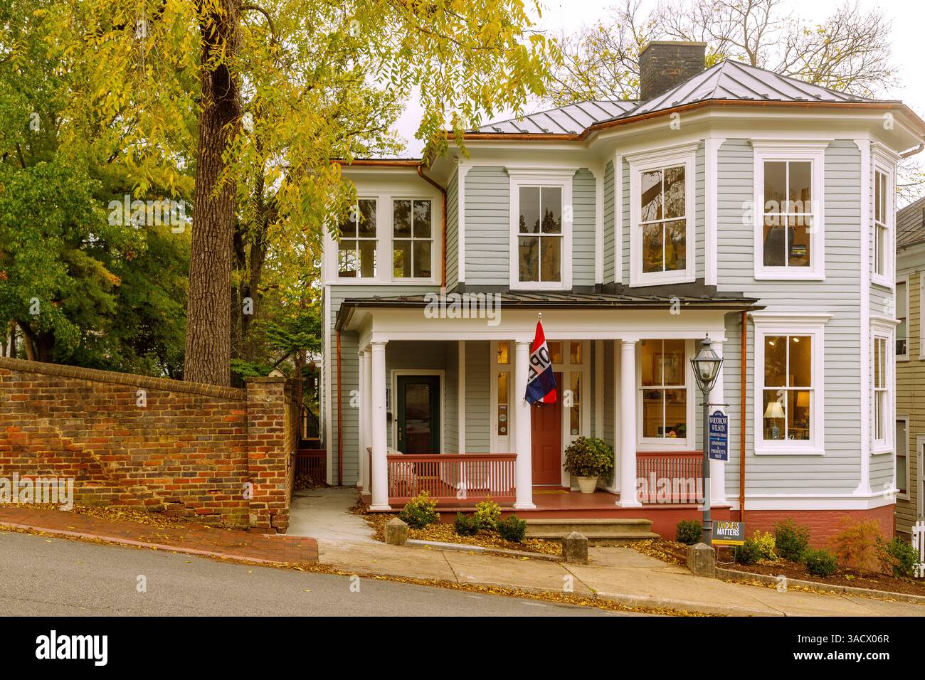 Woodrow Wilson Presidential Library in the Historic District in ...