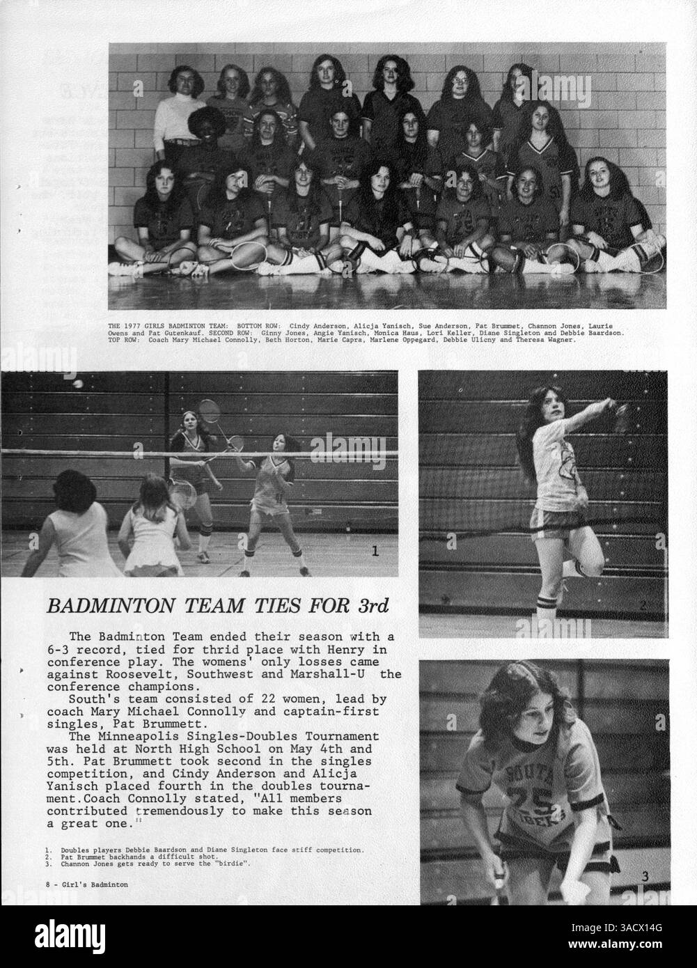 The 1977 South High Yearbook documents the student body, faculty ...