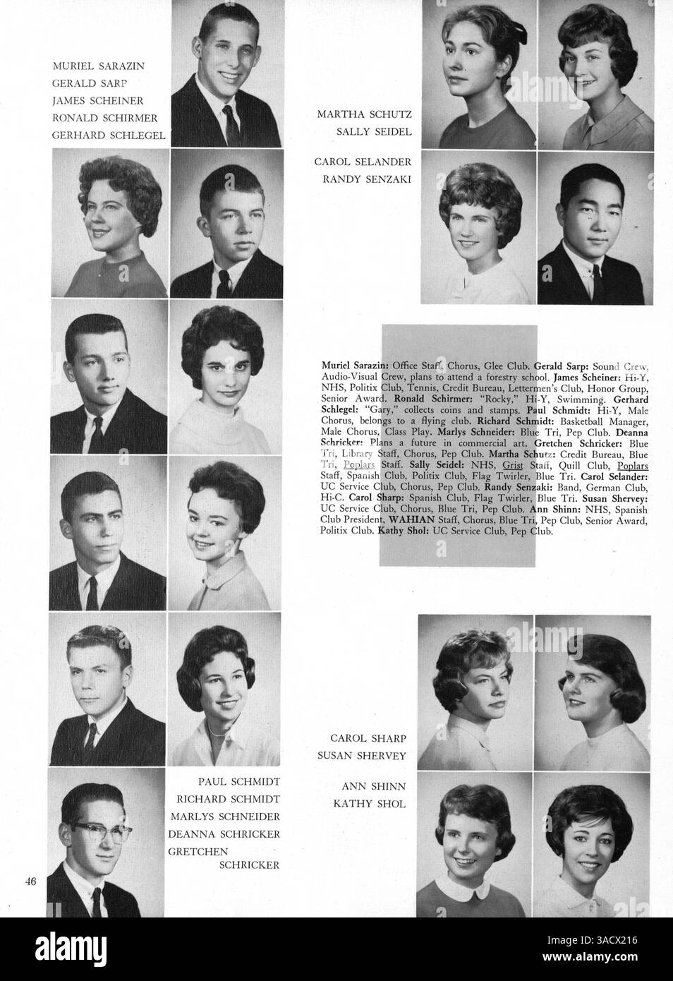 The 1961 Washburn Yearbook captures the key events of the 1960-1961 ...