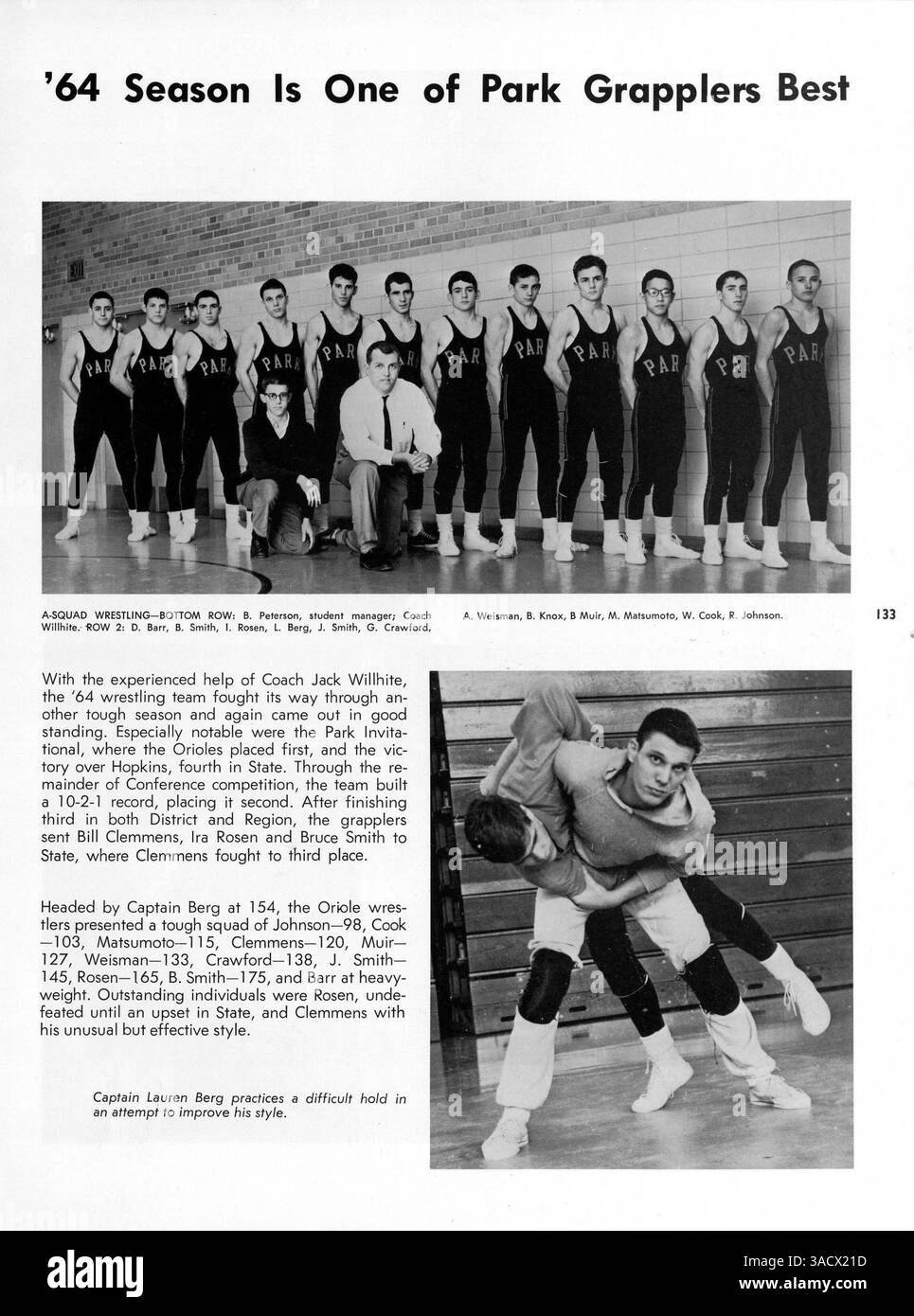 The 1964 'Echowan' yearbook from St. Louis Park High School features ...