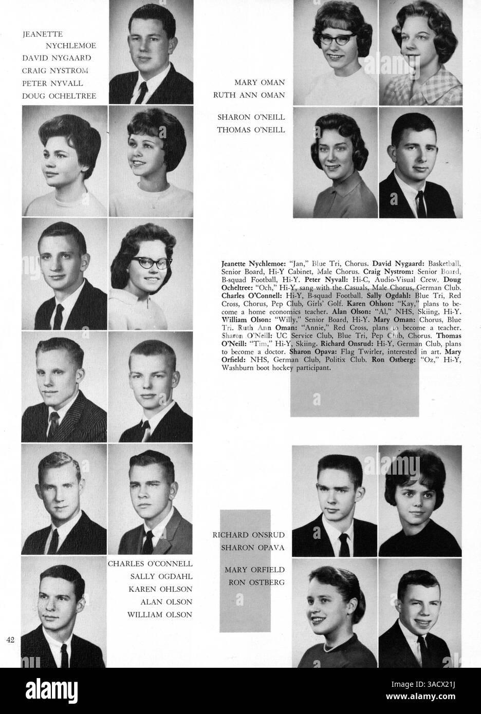This 1961 Washburn Yearbook reflects on the year’s school events ...