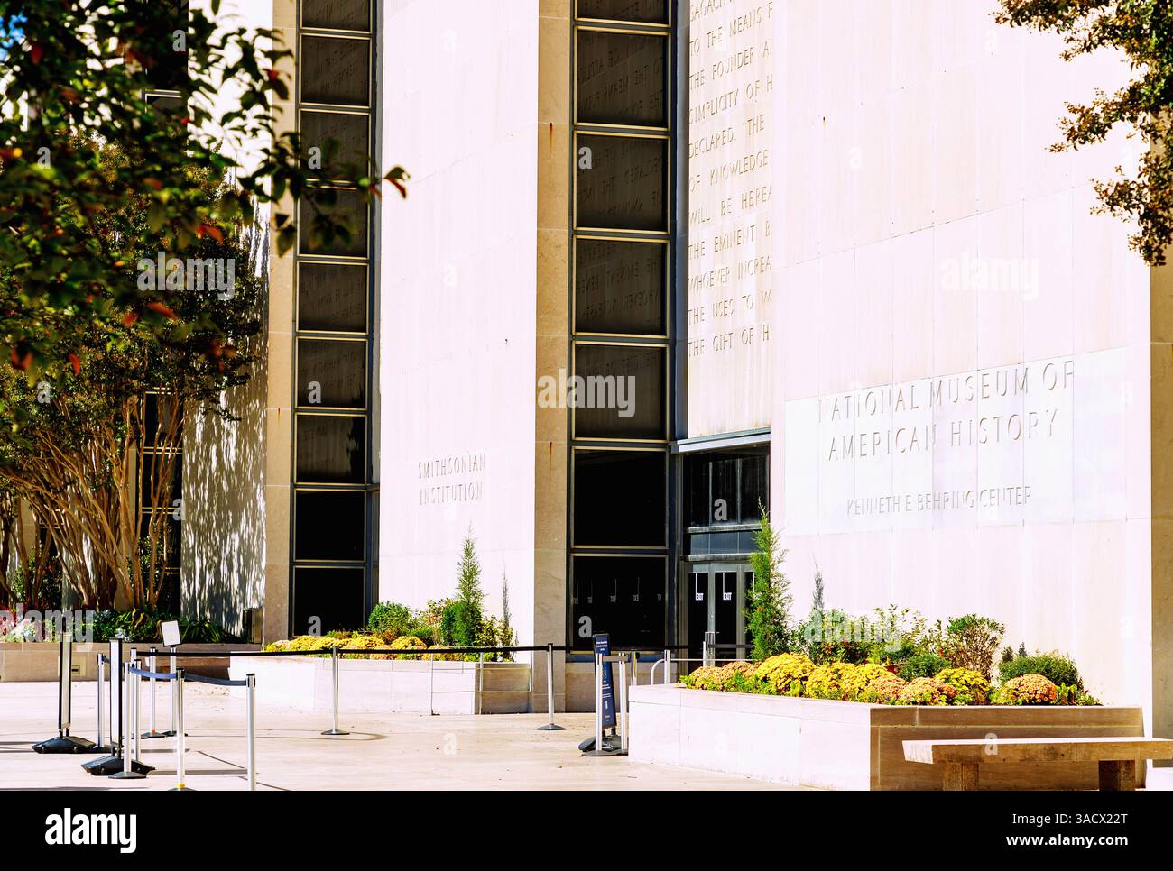 The National Museum of American History (Behring Center) on the National Mall and Memorial Parks ...
