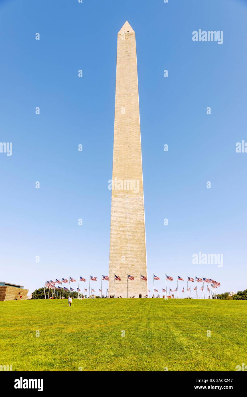 The Washington Monument on the National Mall and Memorial Parks in ...