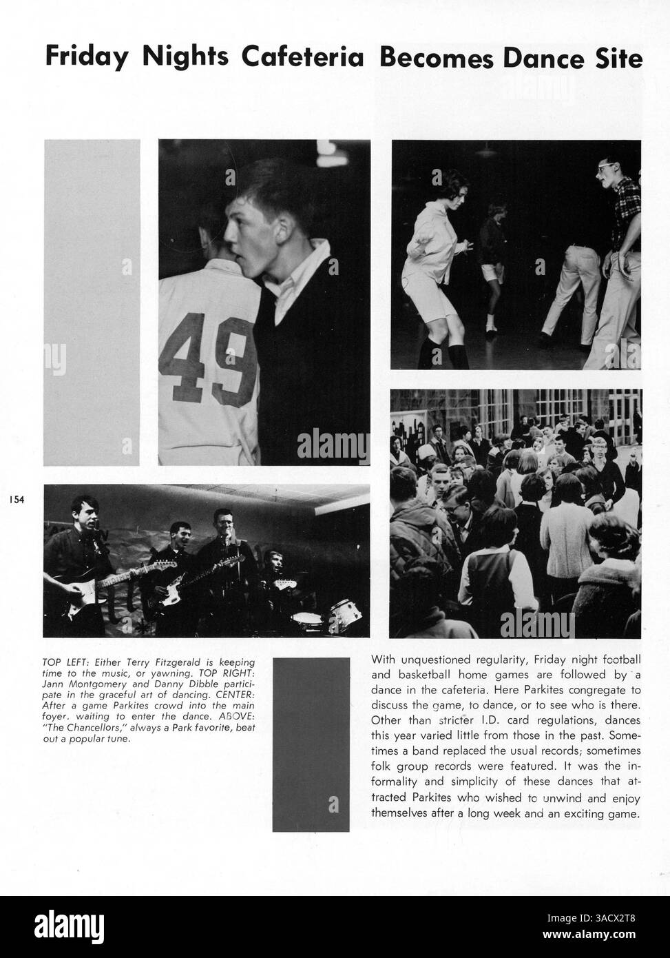 This high school annual documents the students, teachers, clubs ...