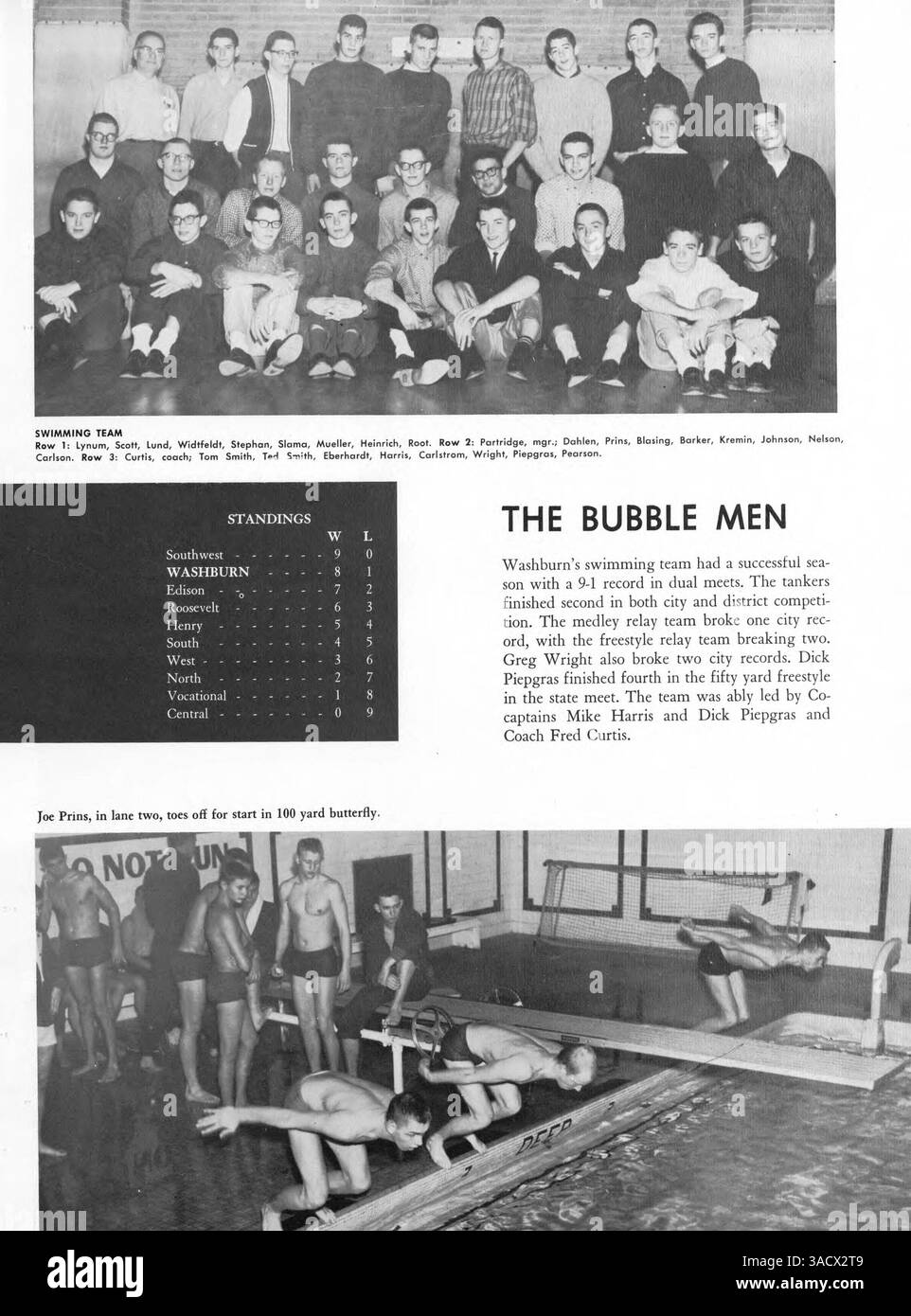 This 1961 yearbook from washburn documents key events and studen hi-res ...