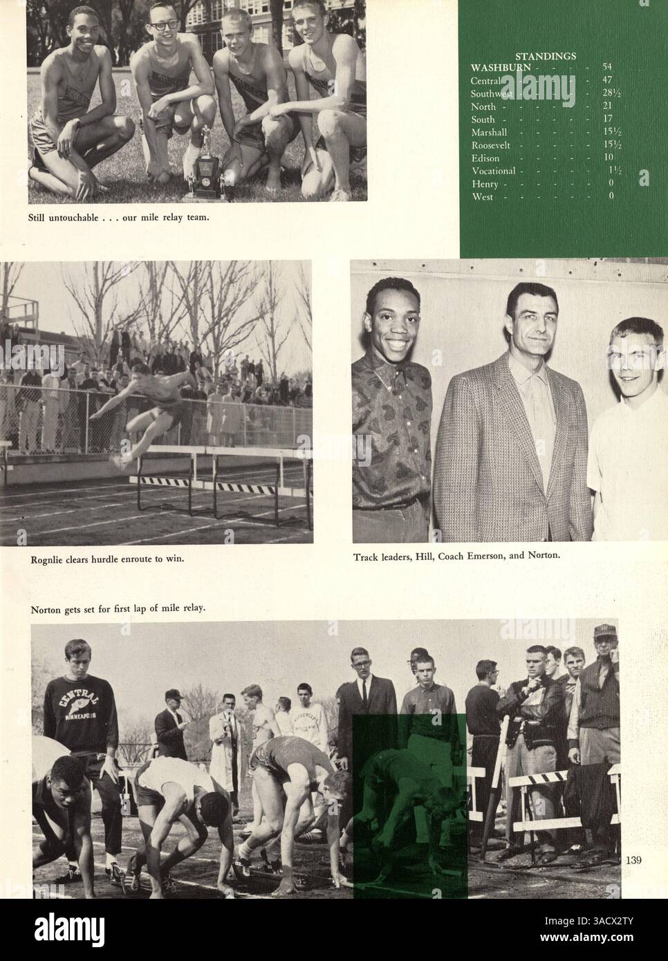 This high school yearbook from 1961 reflects the diversity and events ...
