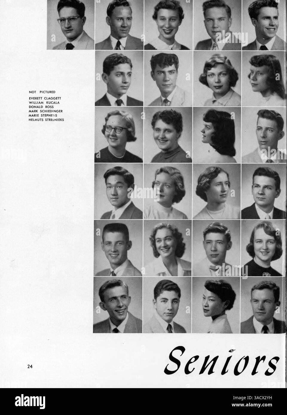 This 1953 West High Yearbook, titled '53 Hesperian, captures student ...