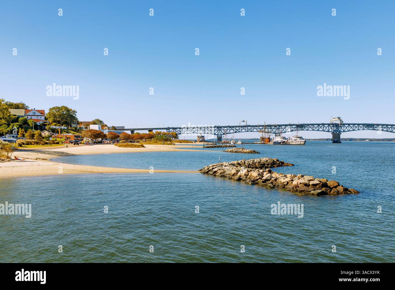 York River, Water Street Beach and Riverwalk Landing in Historic ...