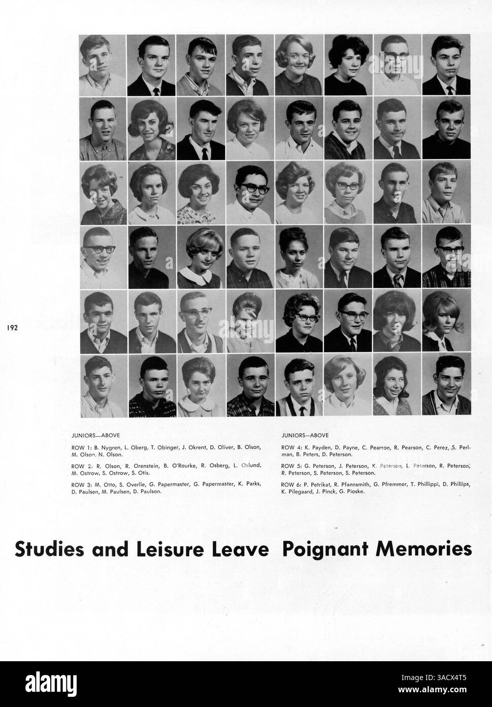The 1964 St. Louis Park High School yearbook captures students ...