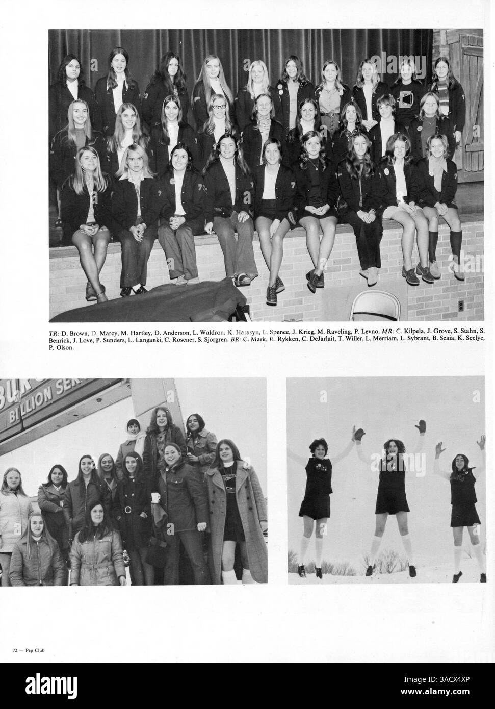 The 1972 'Talons' yearbook from Cooper High School highlights key ...