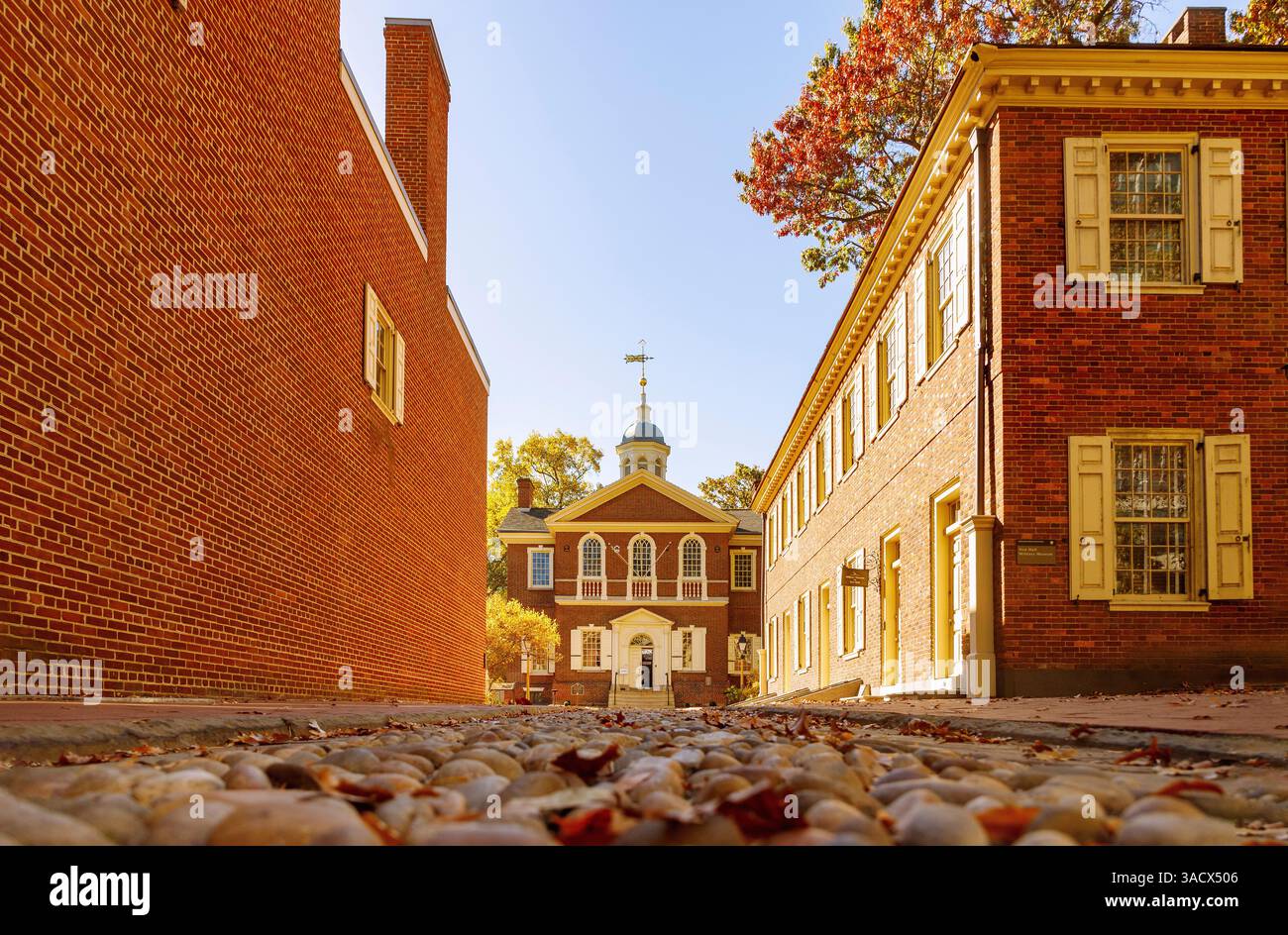 Carpenters' Hall in Independence National Historic Park in the Historic ...