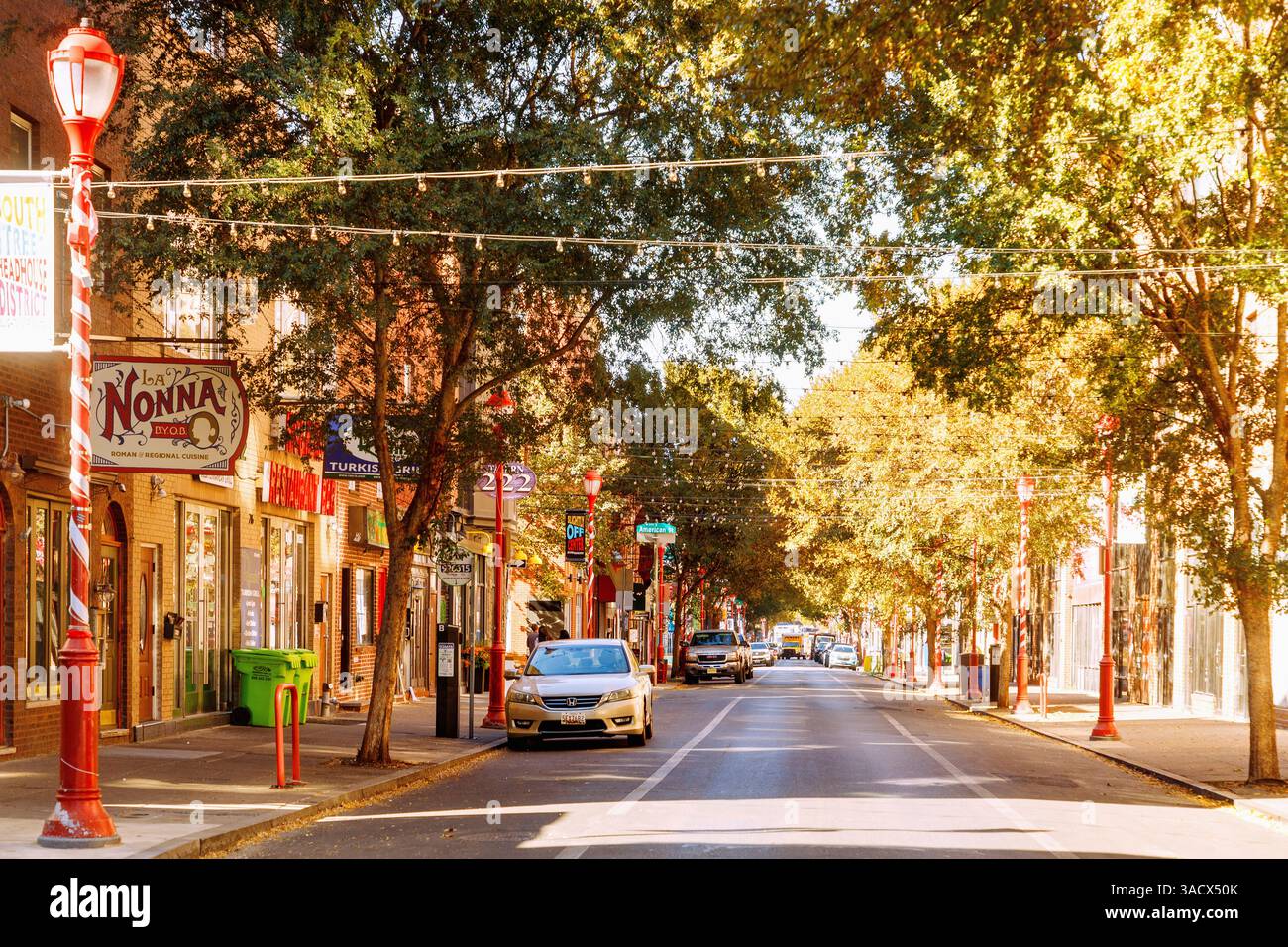 South Street in the trendy South Street neighborhood in the Historic ...