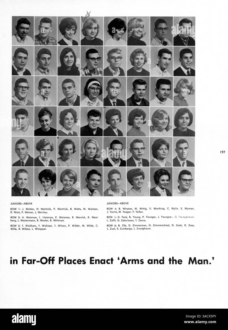 The 1964 St. Louis Park High School yearbook captures the students ...