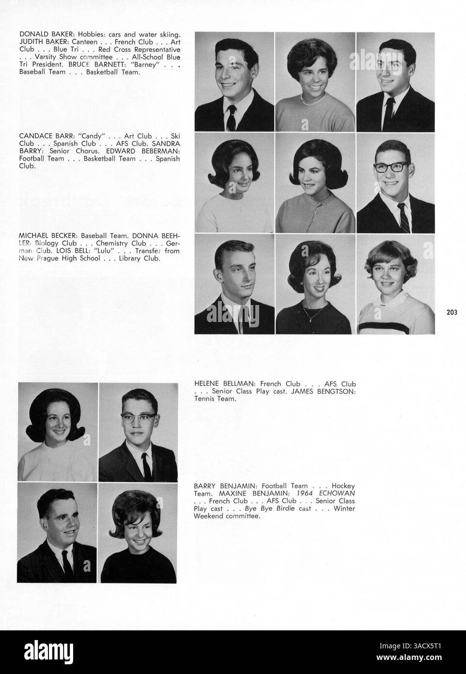 The 1964 edition of the St. Louis Park High School yearbook highlights ...