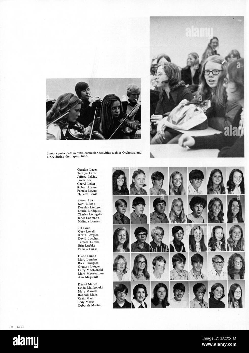 Yearbook from cooper high school records the 1971 1972 school year hi ...