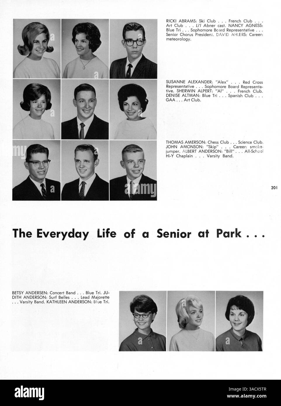 The 1964 St. Louis Park High School yearbook showcases student life ...