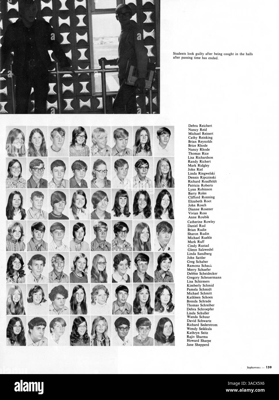 The 1972 'Talons' yearbook from Cooper High School documents student ...