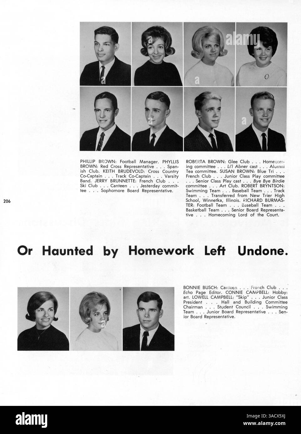 The 1964 St. Louis Park High School yearbook documents students ...