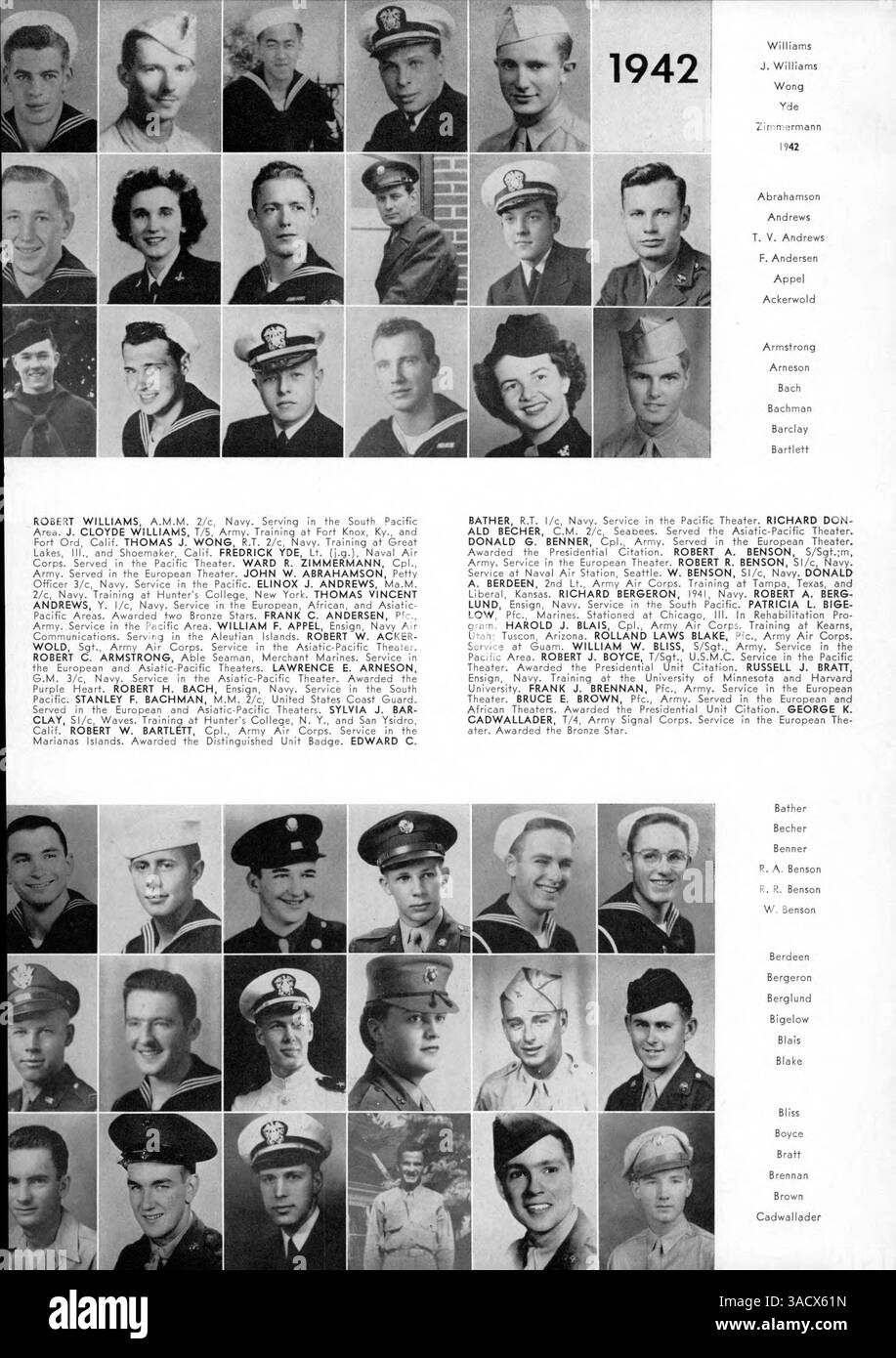 The 1946 'Wahian Victory' yearbook provides a detailed record of ...