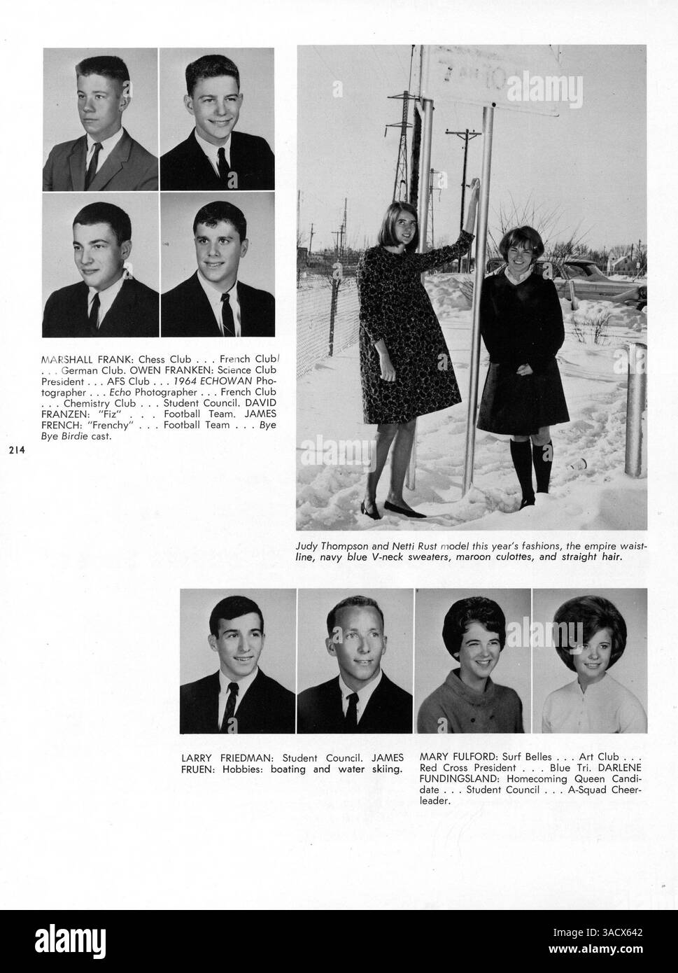 This high school yearbook from St. Louis Park in 1964 documents the ...