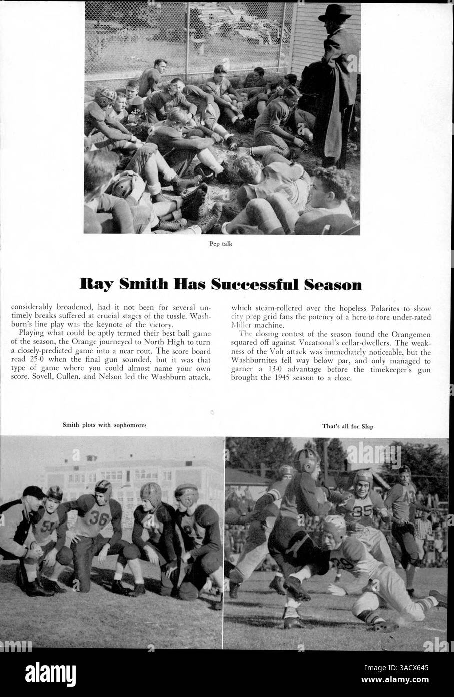 The 1946 Washburn High School yearbook, 'Victory', captures student and ...