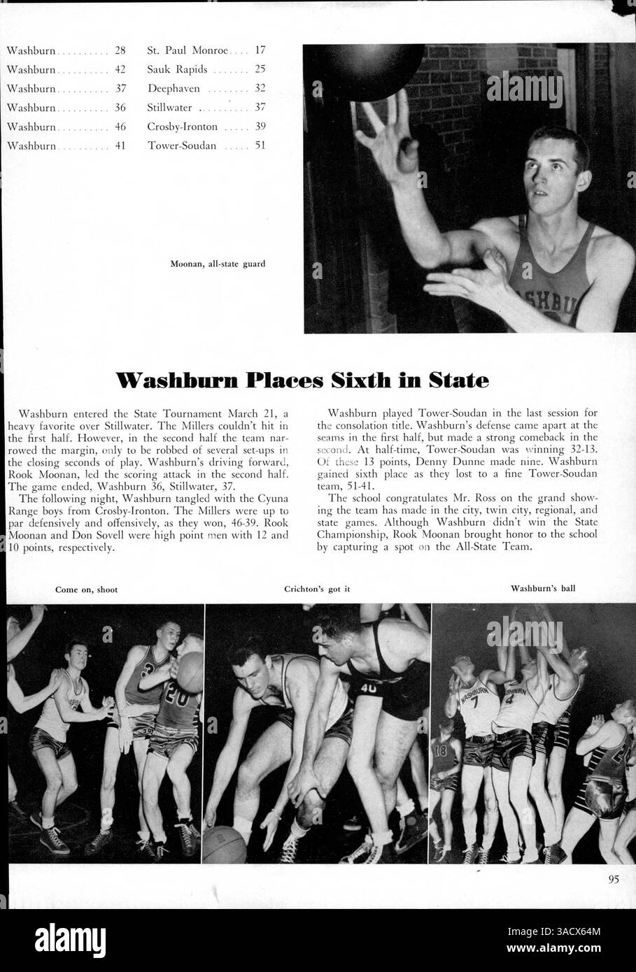 The 1946 Washburn High School yearbook, 'Victory', highlights student ...