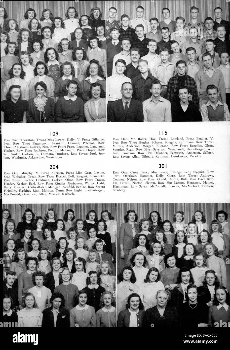 This 1946 edition of the Washburn High School yearbook, 'Victory ...