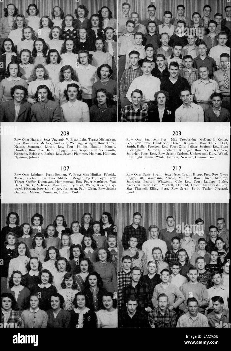This 'Victory' yearbook from Washburn High School, 1946, includes ...