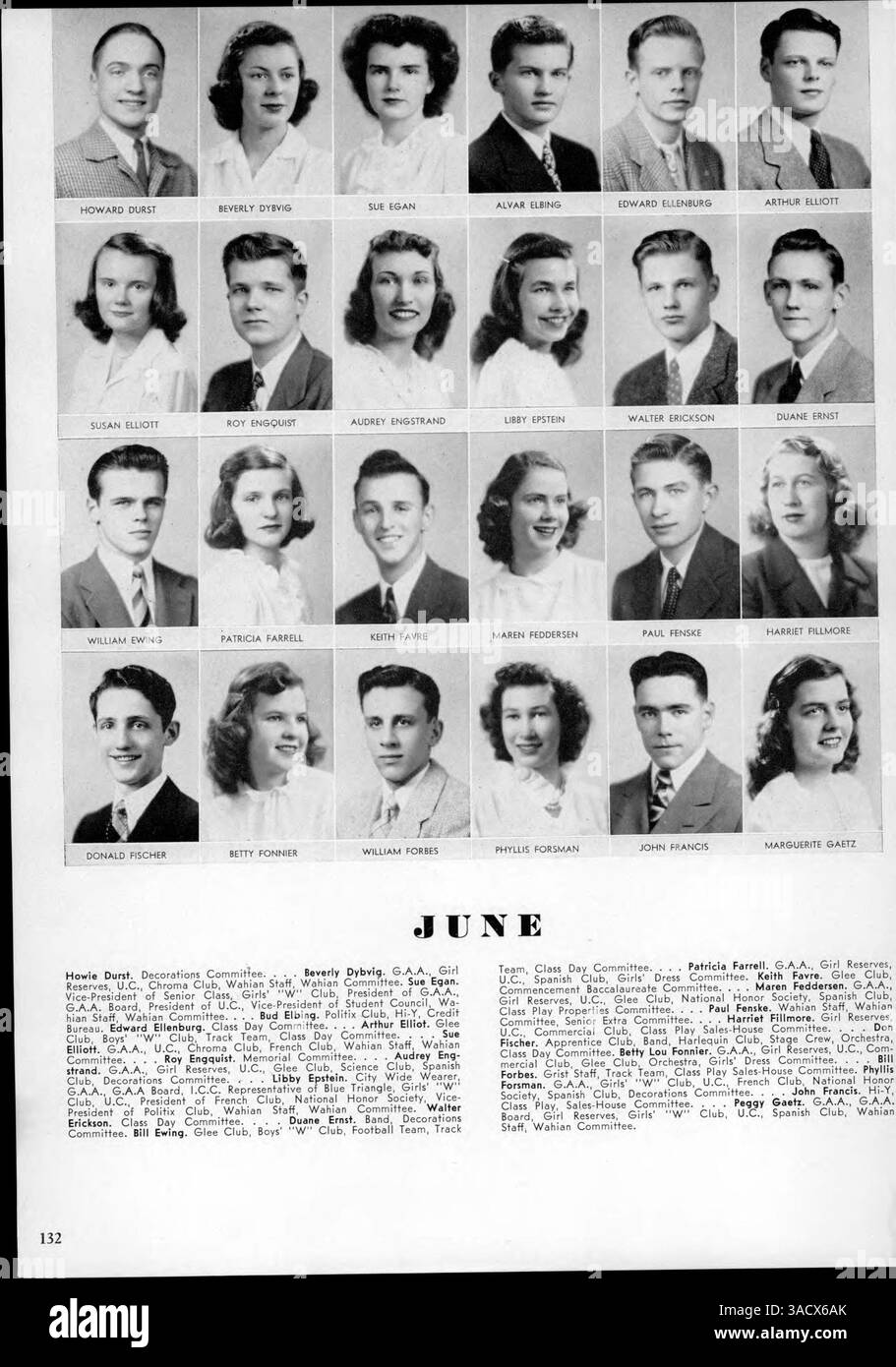 The 'Victory' yearbook from 1946 documents the students, faculty ...