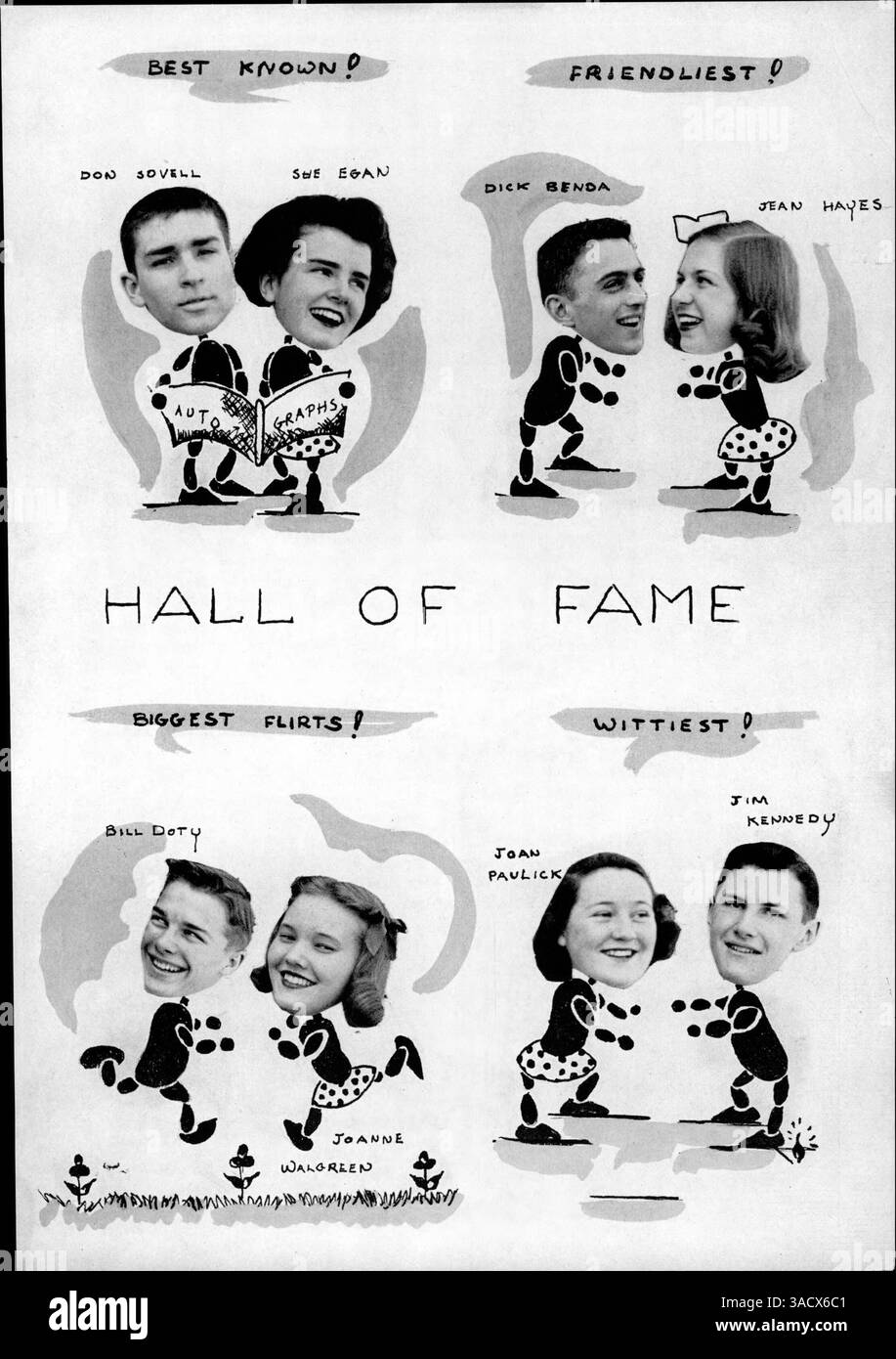 This 1946 Washburn High School yearbook captures key moments, including ...