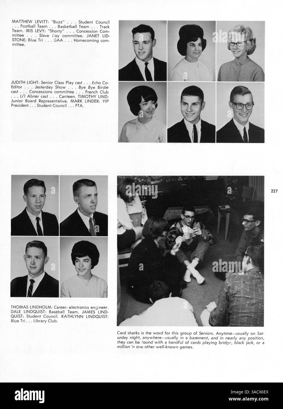 The 1964 yearbook of St. Louis Park High School documents important ...