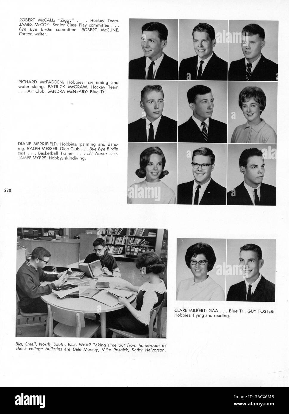 The 1964 St. Louis Park High School yearbook includes images and ...