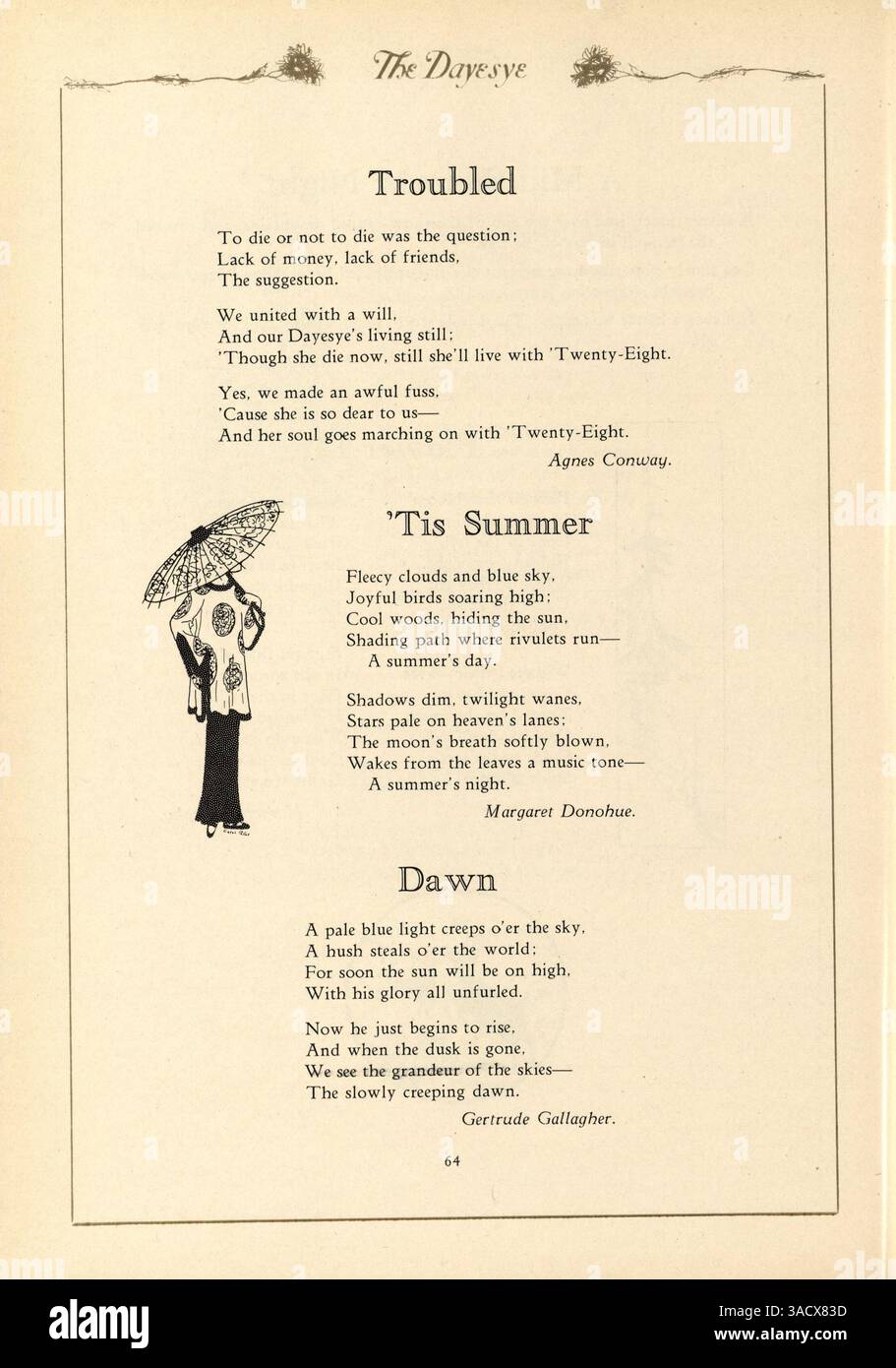 This 1928 'Dayesye' yearbook from St. Margaret's Academy captures the ...