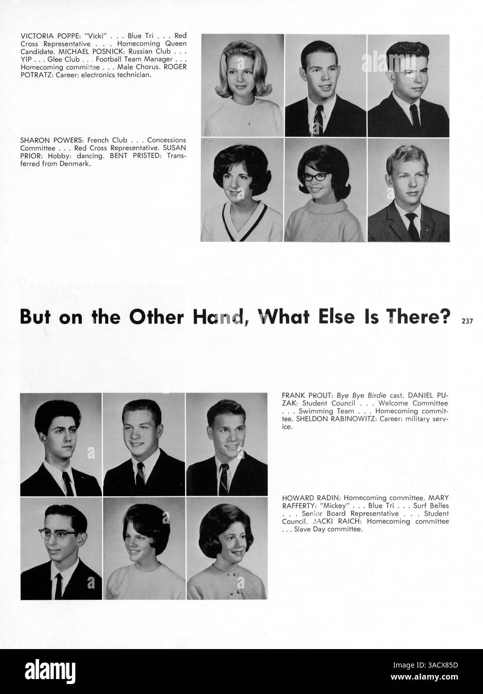 The 1964 St. Louis Park High School yearbook highlights the students ...